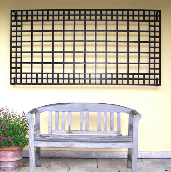 Luxurious, very elegant Metal Wall Trellis. 100 cm width & 200 cm height.