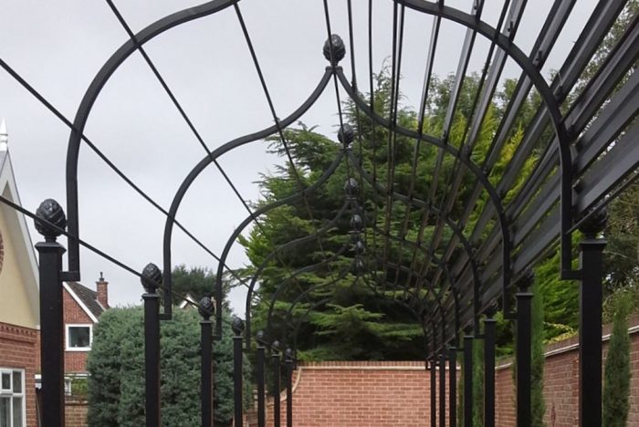 Metal Archways for Gardens of Any Size - Metal Arcades and Greenery