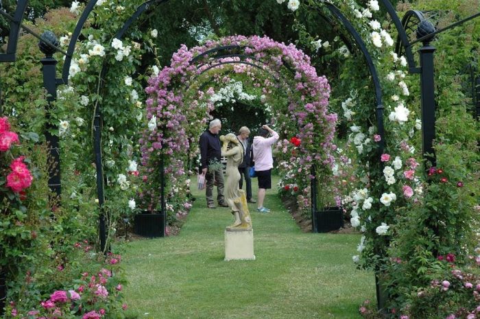 Metal Archways for Gardens of Any Size - Metal Arcades and Greenery