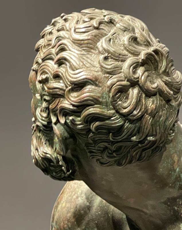 Purchase Bronze Casting of Boxer at Rest Online