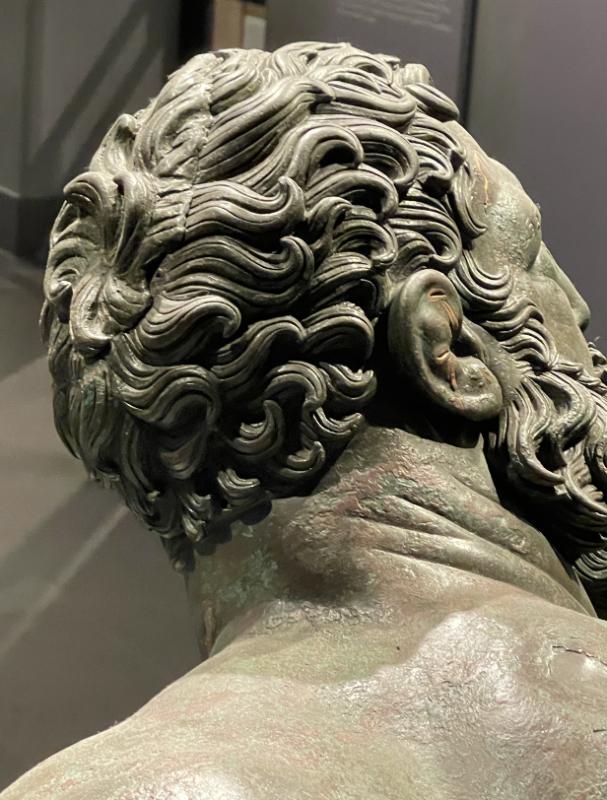 Purchase Bronze Casting of Boxer at Rest Online