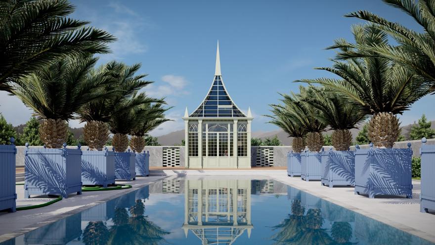 Colonial-Style Pool House – Custom-Made to Order – Buy Now